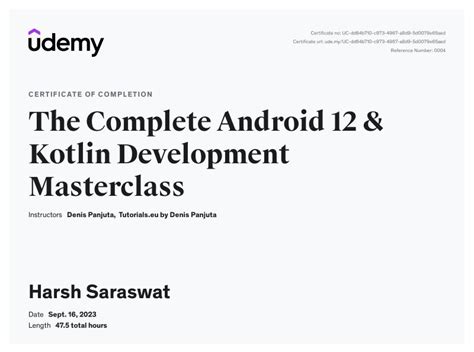 Harsh Saraswat On Linkedin Androiddevelopment Udemycourse Appdev