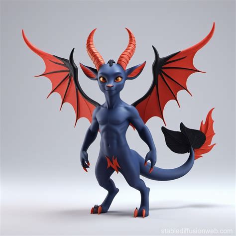Demon Tail Anatomy Prompts Stable Diffusion Online