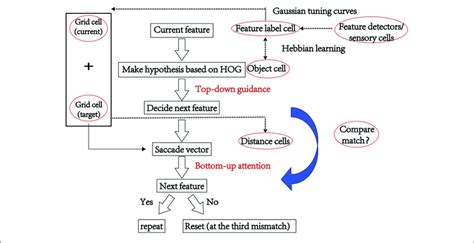 The Schematic Of Our Model Based On The Grid Cells And Hog Algorithm