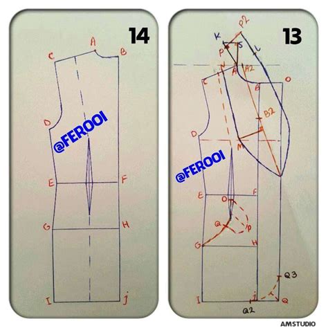 آموزش الگوی پالتوی زنانه الگو