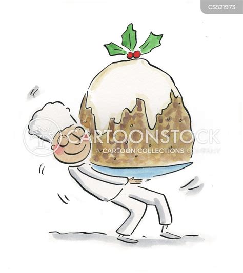Christmas Pudding Cartoons And Comics Funny Pictures From Cartoonstock