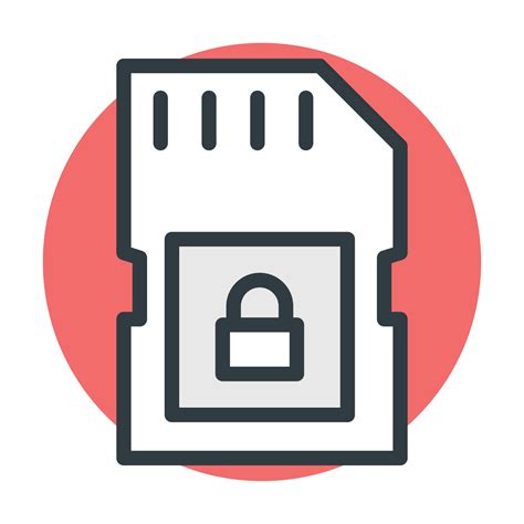 sd card security 6701908 vector art at vecteezy