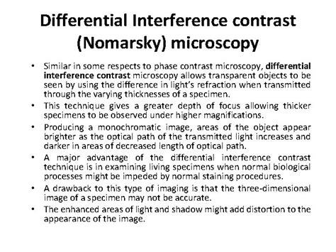 Atomic Force Microscopy Confocal Microscopy Differential Interference