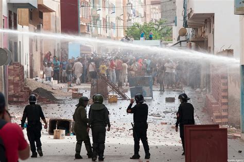 Moroccan Police Stifle Womens Protest In Northern City Middle East