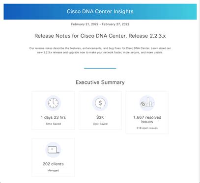 Cisco DNA Center Release Announcement Cisco