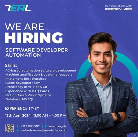 Titan Engineering And Automation Limited On Linkedin We Are Hiring Software Developer