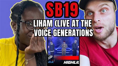 Video Sb19 Liham Reaction Live At The Voice Generations Of The