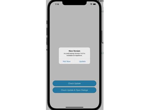 A Library For Ios Developers To Check Newer Version Of App From The App
