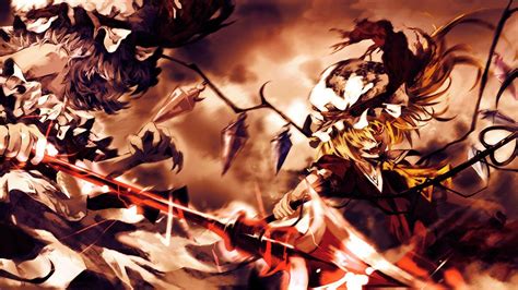 Flandre Scarlet Touhou Anime Backgrounds Wallpapers Wallpaper Scarlet