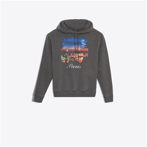 Balenciaga Paris Hoodie for Men | Lyst UK