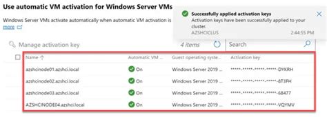 Automatic Vm Activation For Windows Server In Windows Admin Center