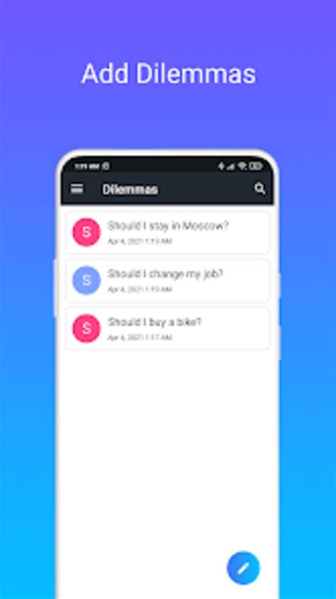 Android Için Pros Cons Decision Maker Apk İndir