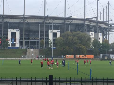 Training Im Volkspark Läuft