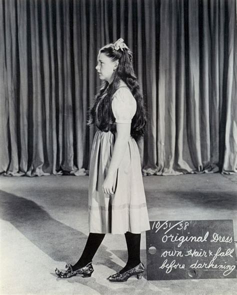 1938 Judy Garland Wardrobe Text For The Wizard Of Oz 1939 With