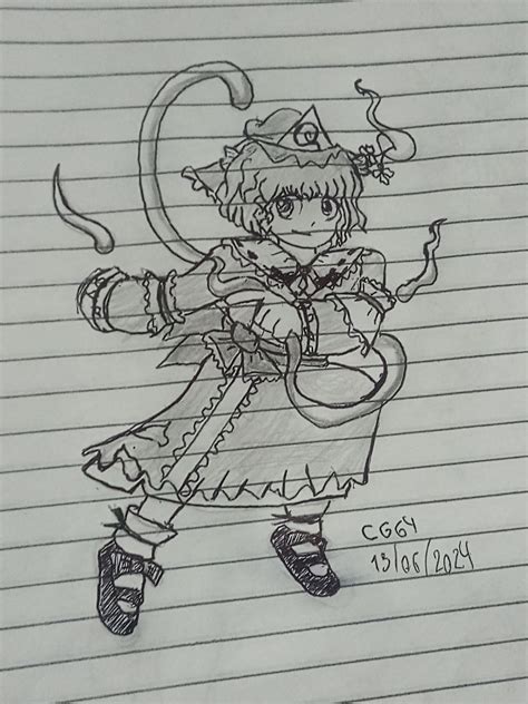 Drew Some Touhou Characters R Touhou