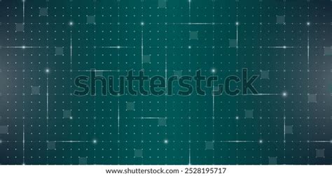 Hud Interface Grid Dot Array Matrix Stock Vector Royalty Free
