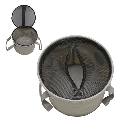 Mesh Cover Outdoor Collapsible Bucket Custom Logo Option