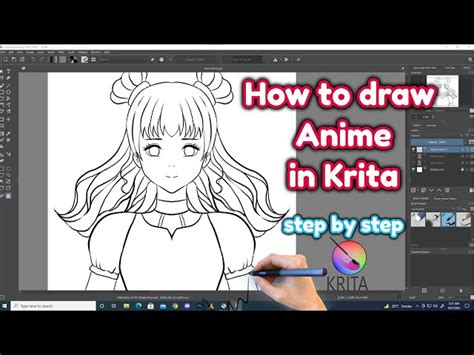 How To Draw In Krita For Beginners
