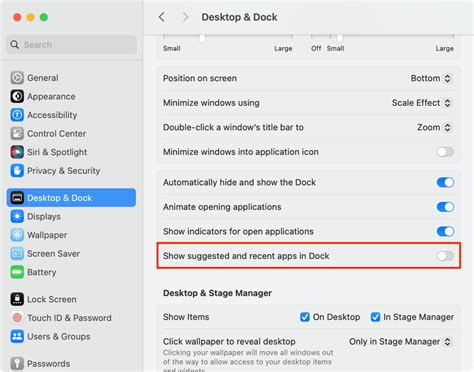 How To Hide The Most Recent Apps In Your Macs Dock