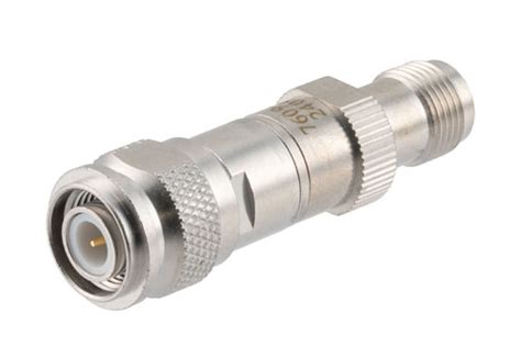 20 Db Rf Fixed Attenuator 2w Dc To 3ghz Tnc Male To Tnc Female Brass