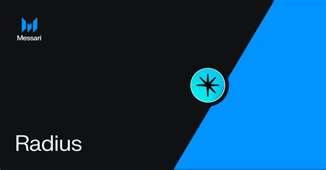 Radius Price Research News And Fundraising Messari