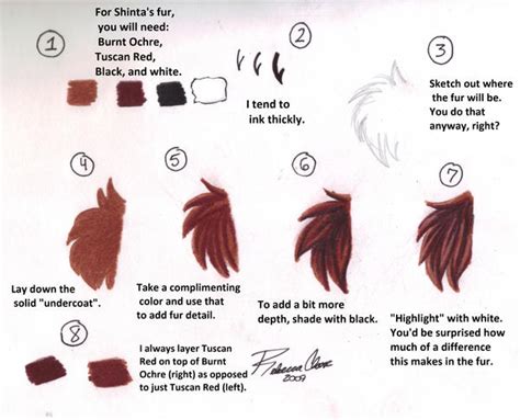 Fur Tutorial By Loco Lu On Deviantart