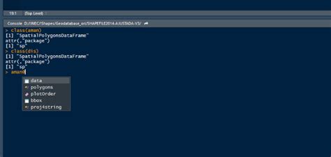 Gis Y R Parte Manejo B Sico De Esri Shapefile Shp En R