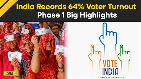 Lok Sabha Elections 2024 India Records 64 Voter Turnout Here Are The