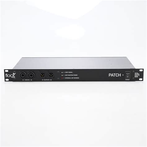 Flock Audio Patch 64 Point Analog Digitally Controlled Reverb