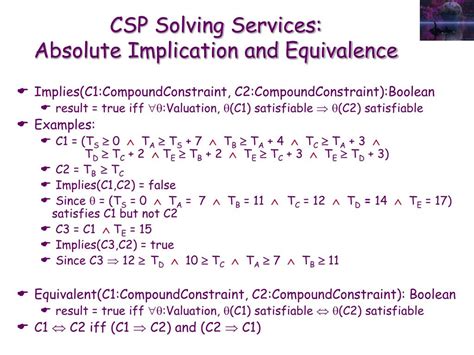 Ppt Constraint Solving Problems Domains And Search Methods
