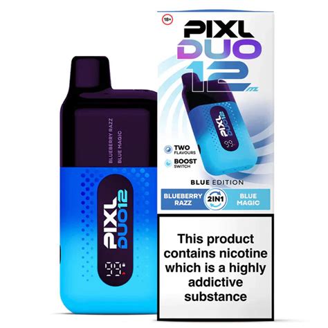 Pixl 6000 Pixl Duo 12 6000 Disposable Vape Kit Royal Vapes