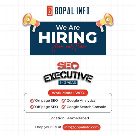 Gopal Info On Linkedin Hiring Work Seo Careers