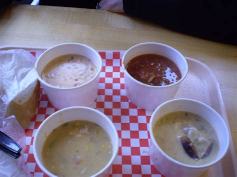 Four Different Kinds Of Chowder