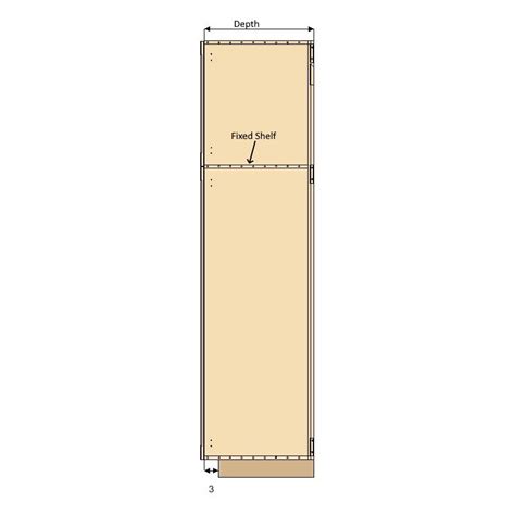 Tall Single 70 30 Split