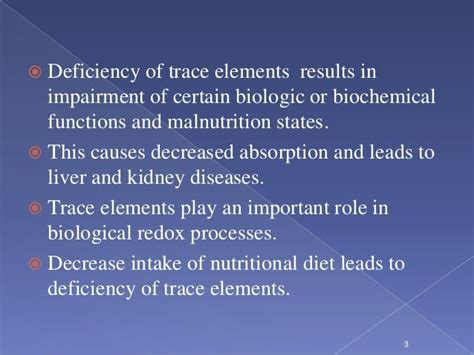 Essential Trace Elements
