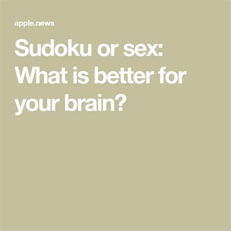 Sex On The Brain Artofit