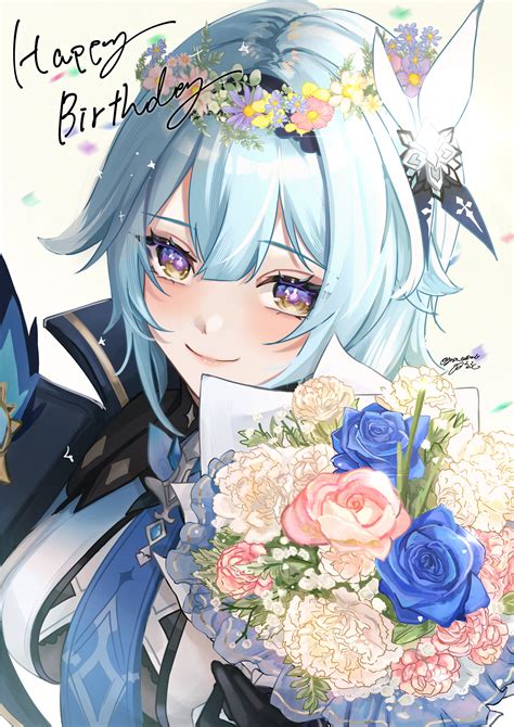 Eula Genshin Impact Drawn By Gnsn Tukituki Danbooru