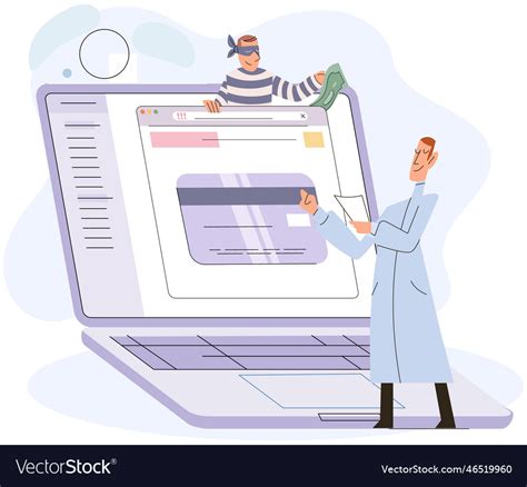 Hacker Activity Big Set Hacking Computer Vector Image