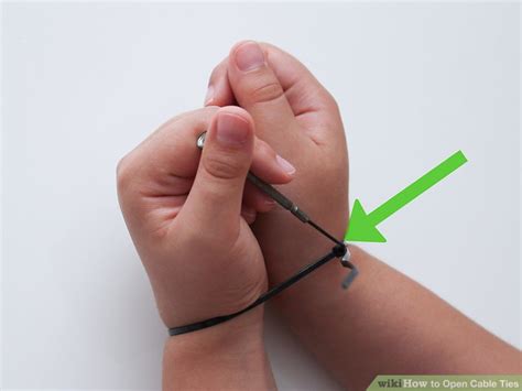 3 Ways To Open Cable Ties Wikihow