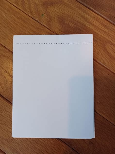 Easy Perforated Notebook 5 Steps Instructables