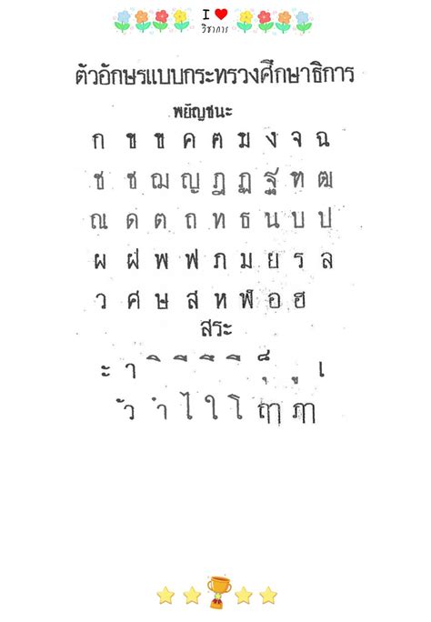 วิชาการ แบบฝึกคัดลายมือภาษาไทย Facebook