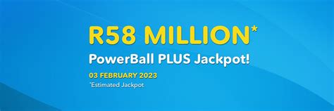 Powerball Plus Draw R58 Million Up For Grabs On Friday Night