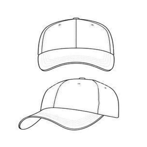Baseball Cap Vector Illustration Free Vector Freeimages