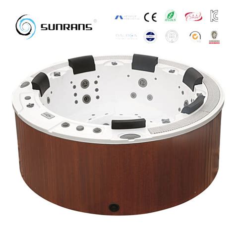 China Inflatable Hot Tub For Freestanding Round Spa Outdoor Whirlpool
