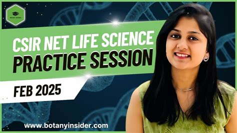 practice session csir net lifesciences feb 2025 ⁠day 3