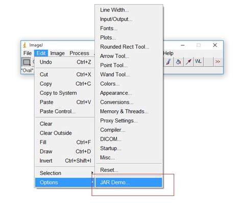My Imagej เมนู Help Jar Plugin เป็นอีกเมนูที่แสดงข้อมูลใน Folder Plugins