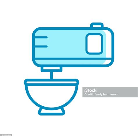 手攪拌機 廚房用具圖示向量設計範本向量圖形及更多一個物體圖片 一個物體 住宅廚房 住宅房間 Istock