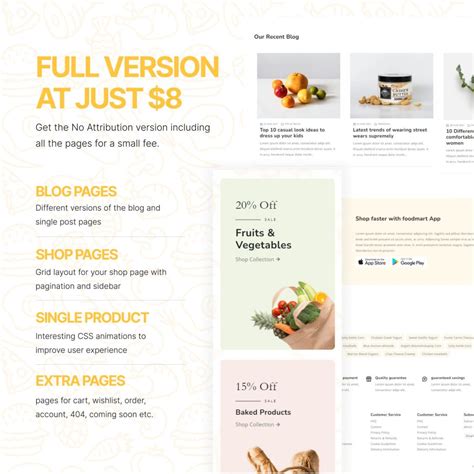 Foodmart Free Bootstrap 5 Ecommerce Html Template
