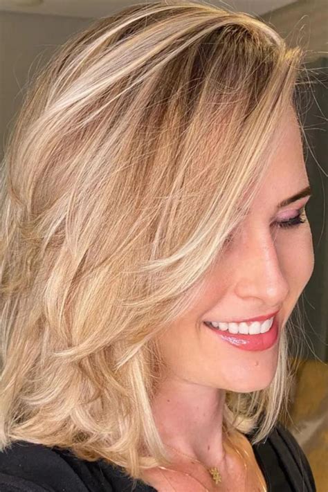 Coupe de cheveux femme mi long dégradé éffilé idées