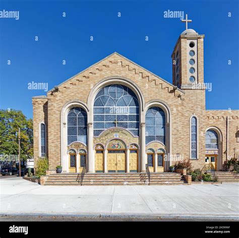 St Demetrios Greek Orthodox Church Is In The Residential Neighborhood